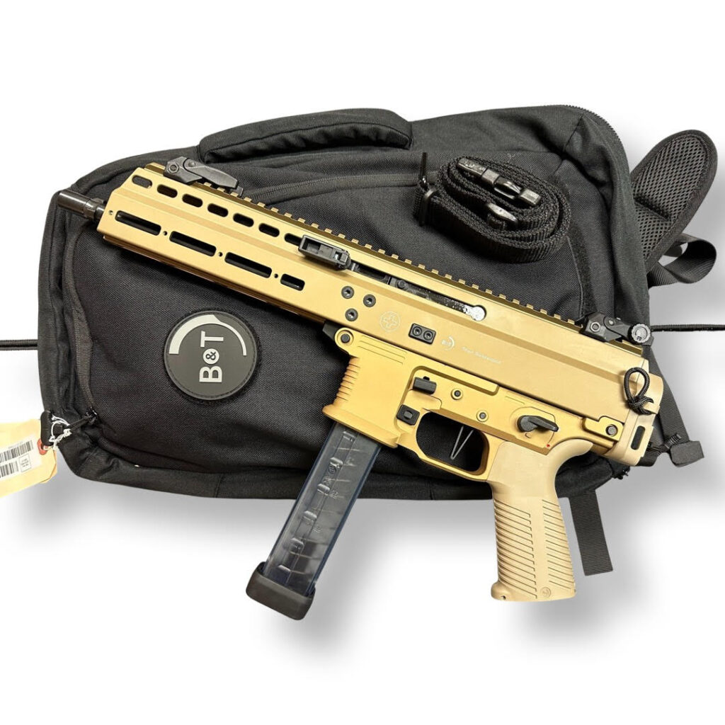 B&T APC9 LIMITED 8.9” Pistol- Coyote Tan With Billet Receiver ...