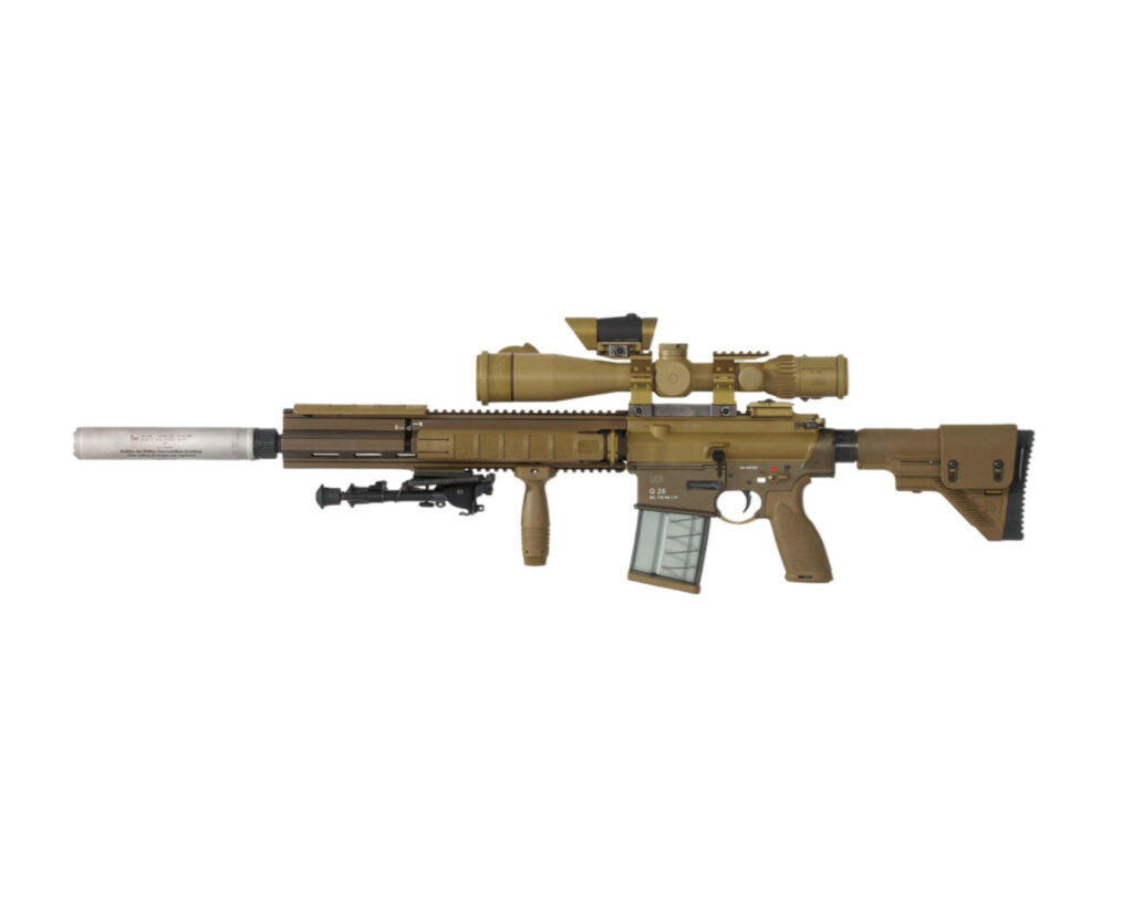 B&T/ Heckler & Koch G28 Z 7.62mm DMR Sniper Support Weapon. Rare German ...